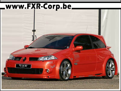 Kits carrosseries et accessoires Renault Megane 2 tuning